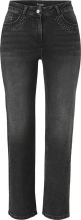 Frapp Damen, Jeans, Grau, 2XLGr&ouml;&szlig;e