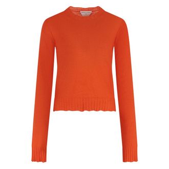 Bottega Veneta Damen, Strickwaren, Orange, XSGr&ouml;&szlig;e