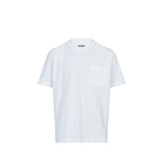 Pierre Cardin T-shirt textur&eacute; &agrave; col rond en coton
