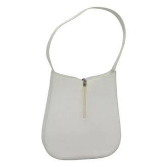 Ferragamo Pre-owned Leder Handtaschen - - Pre-owned - Damen - Wei&szlig; - ONE SIZE