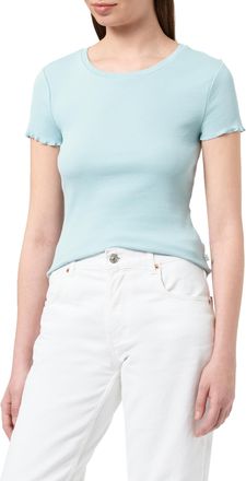 QS by s.Oliver Cropped Top mit Rippstruktur