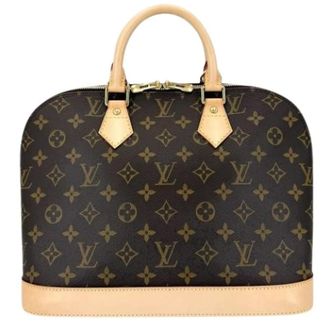 Louis Vuitton Sac &agrave; main en toile Monogram Pre-owned - Femme - Pre-owned - Brun - Taille: ONE Size