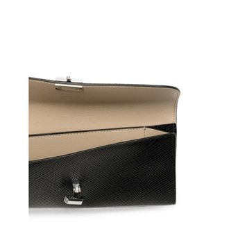 Toteme Lizard-Effect Leather Wallet - Black