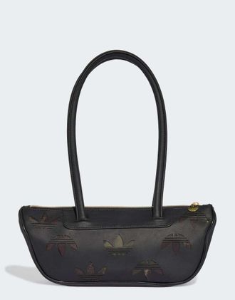 adidas Originals Bowlingtasche mit Monogramm in Schwarz