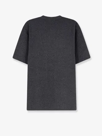 Hev&ograve; Mens Sweater Viscose Blend Grey