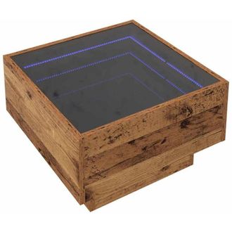 vidaXL Couchtisch Altholz 50 x 50 x 30 cm Holzwerkstoff vidaXL