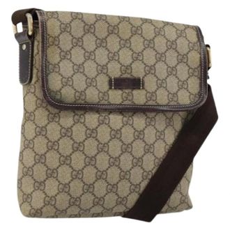 Gucci Sac bandouli&egrave;re en plastique Pre-owned - Femme - Pre-owned - Beige - Taille: ONE Size