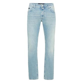 Billionaire Boys Club Homme, Jeans, Bleu, Taille: W30 Pantalon en denim coupe super droite