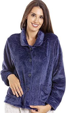 Camille Bouton Femme Jusquà Rose Vestes De Lit en Relief 38-40 Purple