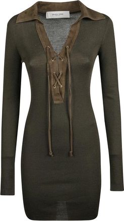 Golden Goose Femme, Robes, Vert, Taille: 40 FR Orly Dress