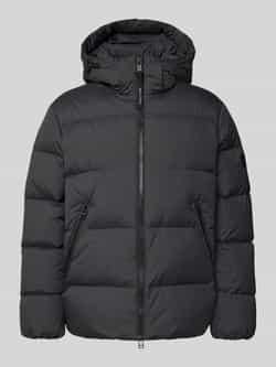 Marc O'Polo Regular Fit Daunenjacke mit abnehmbarer Kapuze