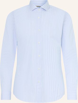 HUGO BOSS Hemd Hank Slim Fit blau