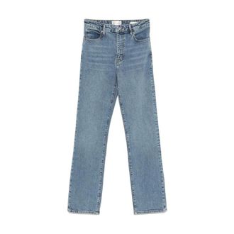 Frame Denim Femme, Jeans, Bleu, Taille: W28 The Ruler High Rise Jeans