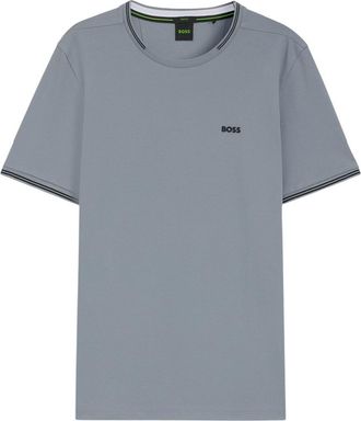 HUGO BOSS Hbg Taul T-Shirt f&uuml;r Herren, Baumwolle, Regul&auml;r (Dunkelgrau)