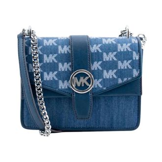 Michael Kors Femme, Sacs, Bleu, Taille: ONE Size Greenwich Crossbody Bag