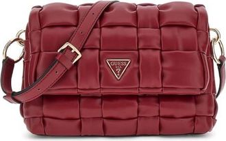 Guess sac à épaule Marion Flap Shoulder Bag Red rouge foncé