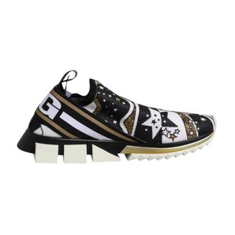 Dolce & Gabbana Multicolor Sorrento Low Top Sneakers - - Shoes - Herren - Mehrfarbig - 36 1/2 EU