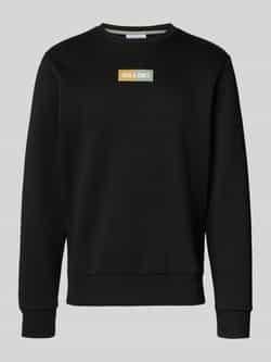 Jack & Jones Regular Fit Sweatshirt mit Logo-Print Modell Pan