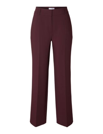 Selected Damen Slfrita Mw Wide Pant Mel Noos, Fig, 36W / 32L EU