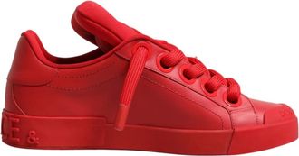 Dolce & Gabbana Homme, Chaussures, Rouge, Taille: 44 EU Chaussures