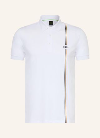 HUGO BOSS Funktions-Poloshirt Toc Game 3 weiss