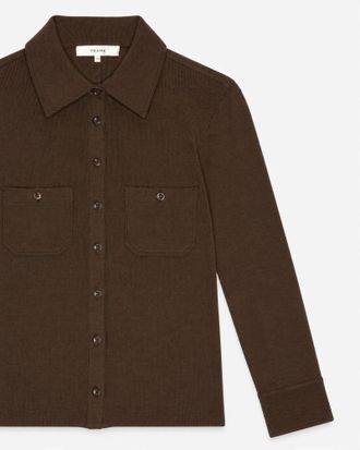 Frame Denim Shirt - Brown