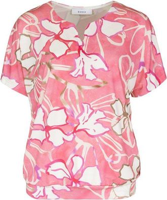 bianca Print-Shirt SIA in sommerlichen Allover-Dessin