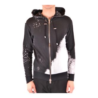 Balmain Eleganter Kapuzenpullover - - Sweatshirts & Hoodies - Herren - Schwarzk - M
