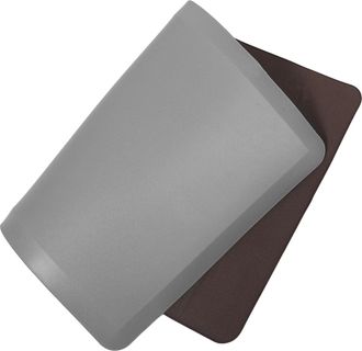 Valiclud ELAYARD Anti Erm&uuml;dungsmatte K&uuml;che rutschfest Gepolstert 44X71X12cm Silbergrau Stehmatte Gelenkschutz Bodenmatte f&uuml;r B&uuml;ro Haushalt