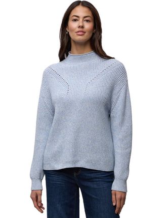 Street One Mouline Pullover Frosted Blue 40