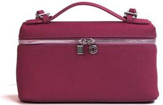 Generic NYSBH Sac &agrave; bandouli&egrave;re en cuir de vache pour femme Petit seau