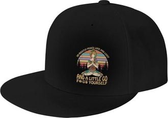 Generic Pare-Soleil Casquette Je suis Principalement Paix, Amour Et Lumi&egrave;re Casual Casquette Trucker L&eacute;ger Chapeau Soleil pour Course Ext&eacute;rieur Sports