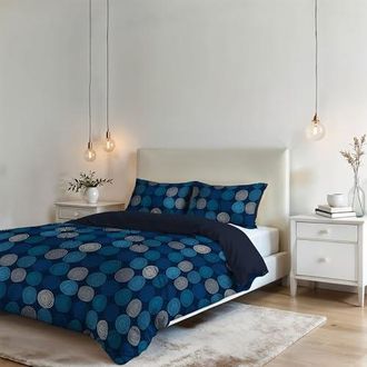Italian Bed Linen Fantasy Bettw&auml;sche-Set aus mikrofaser, Ipnotic, Doppelte