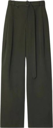 Burberry Femme, Pantalons, Vert, Taille: 38 FR H25 Pantalons