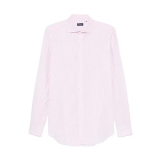 Finamore Homme, Chemises, Rose, Taille: M Chemises