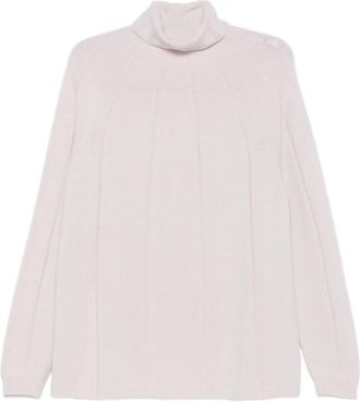 Le Tricot Perugia Femme, Pulls, Rose, Taille: 44 FR Roll-neck Sweater