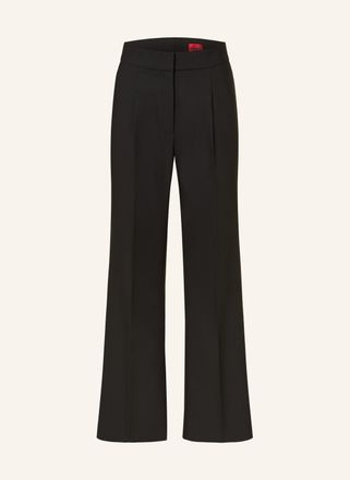 HUGO BOSS Hugo Marlenehose Hamaia schwarz