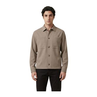 Only & Sons Only & Sons, Homme, Vestes, Brun, Taille: S Blazer classique boutonn&eacute; avec poches avant