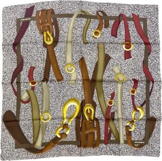 Borbonese Femme, Accessoires, Multicolore, Taille: ONE Size Foulard Cinghie