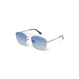 Police Homme, Accessoires, Gris, Taille: ONE Size Lunettes de soleil en m&eacute;tal avec protection UV