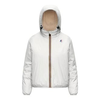 K-Way Claudette Orsetto Jacket - Femme - Vestes - Blanc - Taille: 38 FR