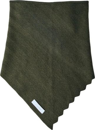 Jacquemus Homme, Accessoires, Vert, Taille: ONE Size Le Chale Chevron Scarf