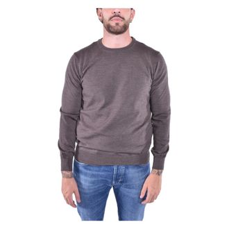 KANGRA Maglione girocollo basic - - Knitwear - Herren - Braun - XL