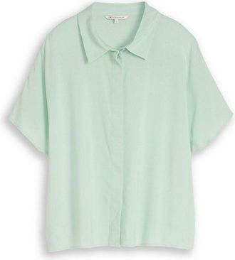 Tom Tailor Kurzarmbluse Blusen & Shirts Bluse aus Viskose