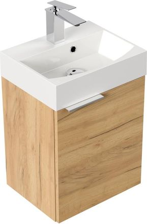 Magnolia Home G&auml;ste WC Badm&ouml;bel Kubus Slimline 40cm SoftClose
