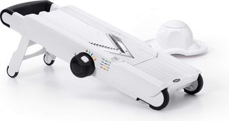 Oxo Good Grips Gemüsehobel/Küchenreibe mit V-Klinge aus Edelstahl