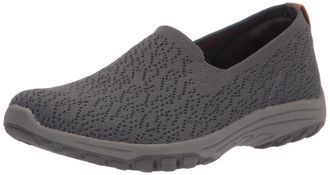 Skechers Damen Reggae Fest 2.0-millow Drama Flacher Slipper, anthrazit, 35.5 EU