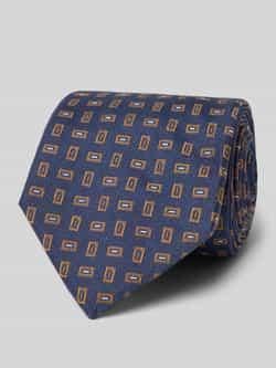 Altea Krawatte aus reiner Seide mit Label-Detail