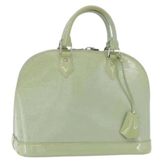 Louis Vuitton Pre-owned Vintage Lackleder Handtasche - - Pre-owned - Damen - Gr&uuml;n - ONE SIZE