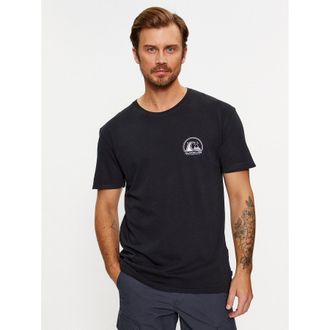 Quiksilver T-Shirt Cleancircle EQYZT07491 Schwarz Regular Fit